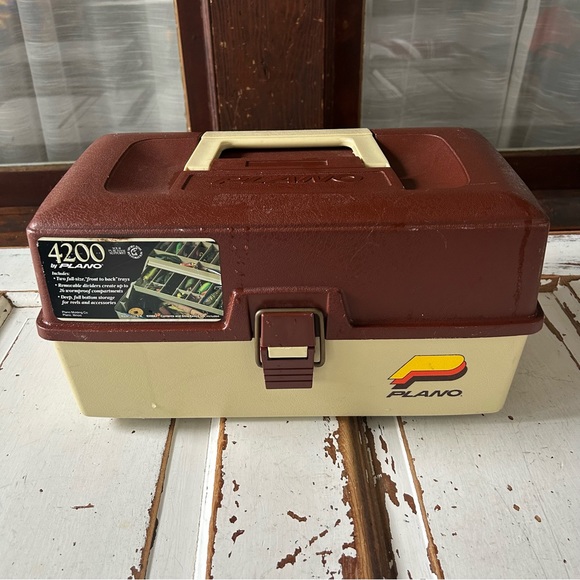 Plano | Other | Vintage 99s Plano Model Products 4200 Tackle Box | Poshmark